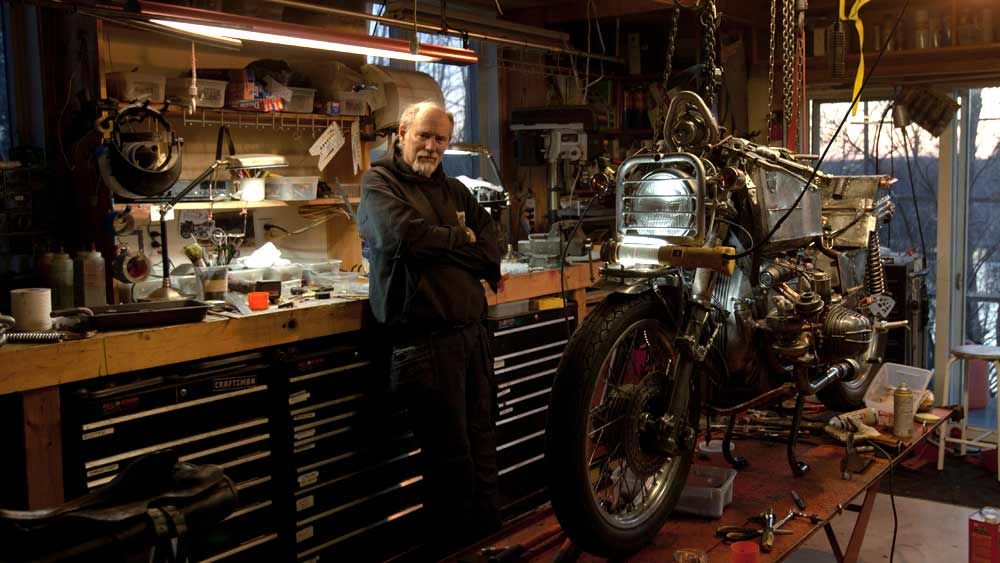 To craftsmen, a motorcycle’s inner workings have their own kind of ...