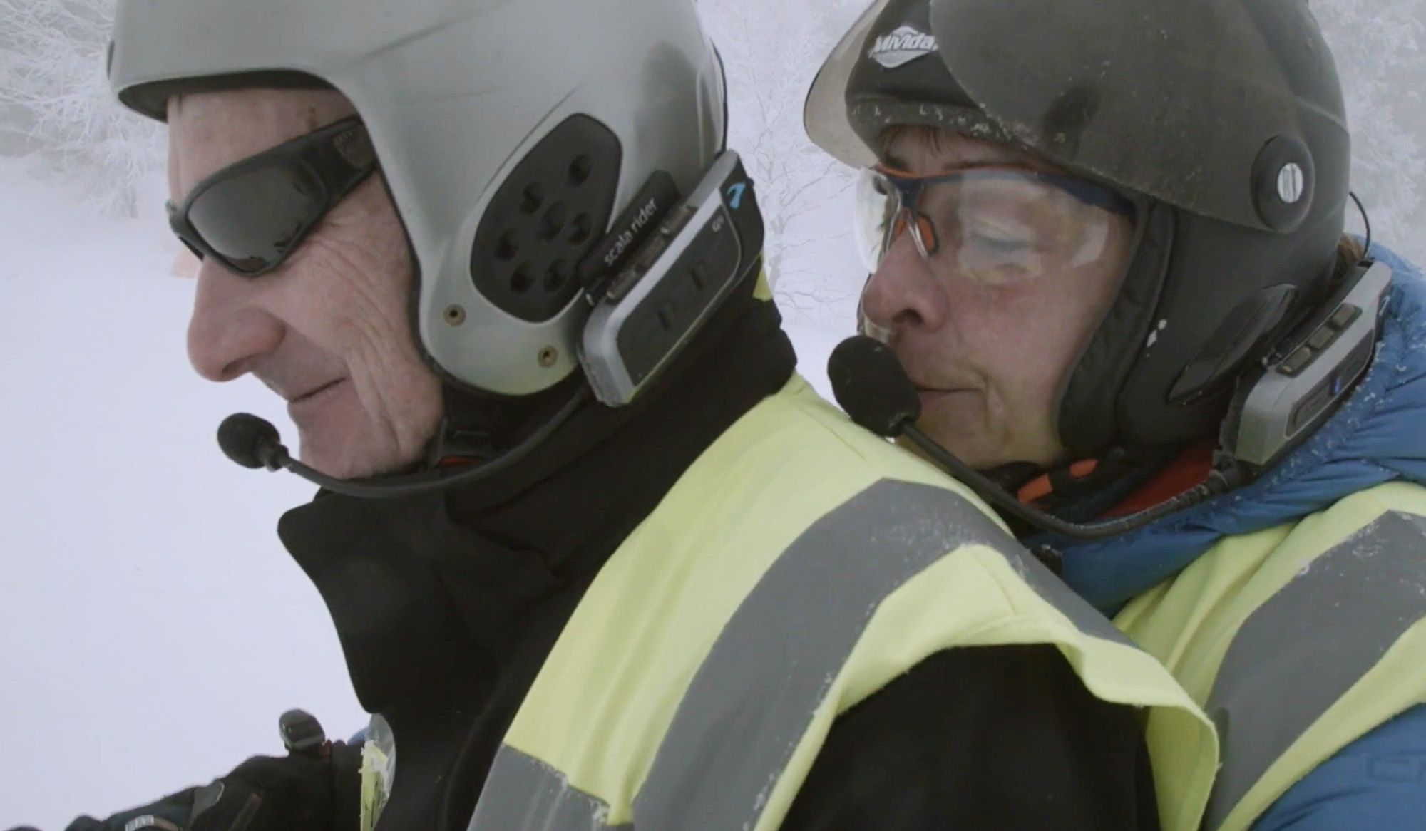 Skiing blind is a challenge – but it helps to have a loved one to guide ...